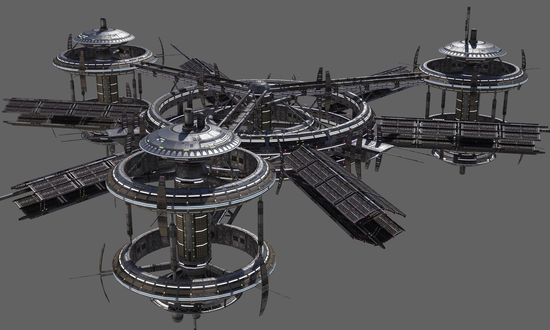 Space Station 3D Model - TurboSquid 1374670