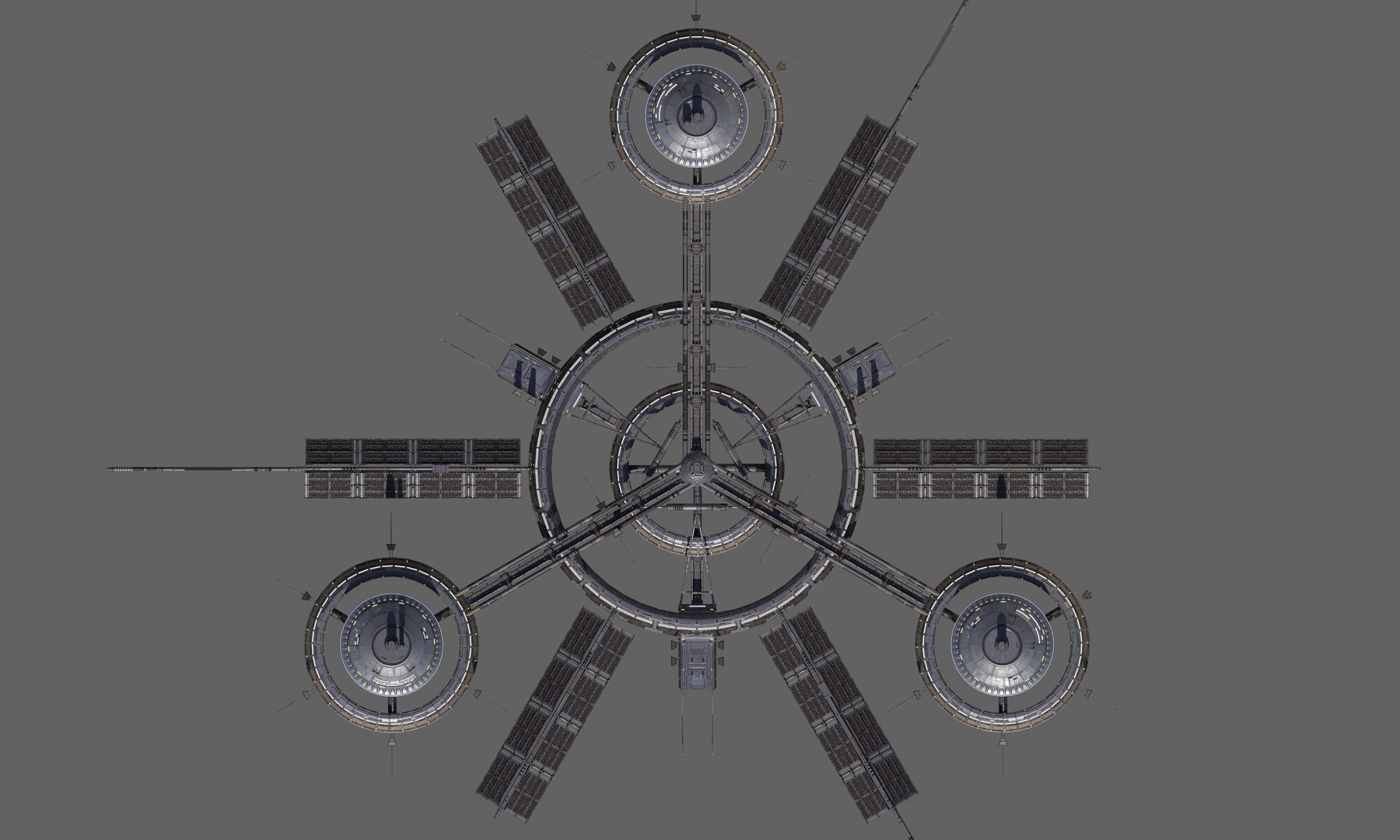 Space Station 3D Model - TurboSquid 1374670