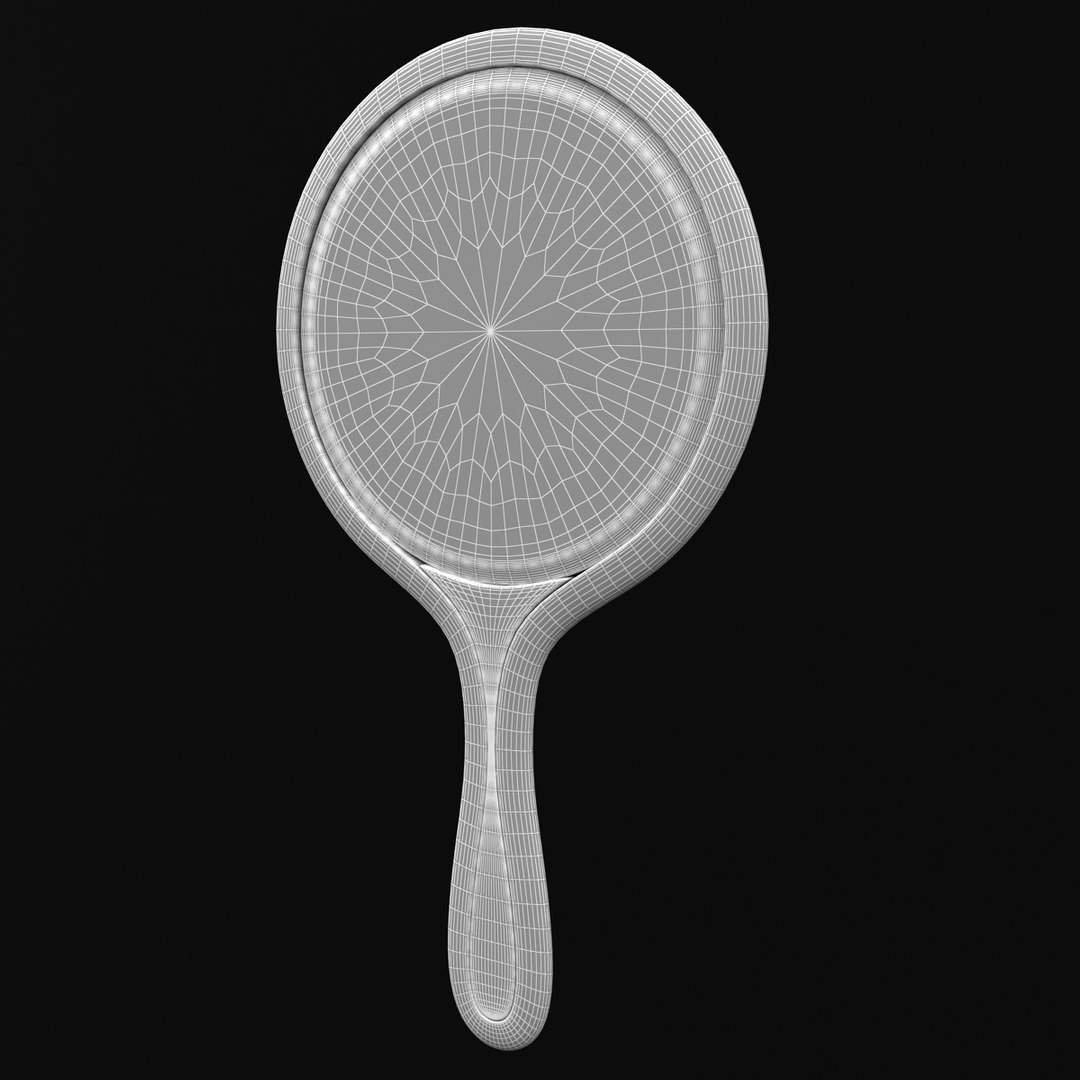 3d Model Hand Mirror