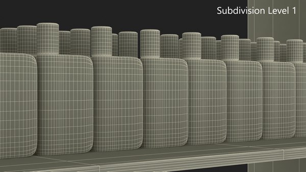 modelo 3d Estantería de farmacia con productos - TurboSquid 2368877