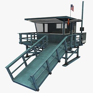 3D Lifeguard Station Models - Browse & Download Formats - TurboSquid
