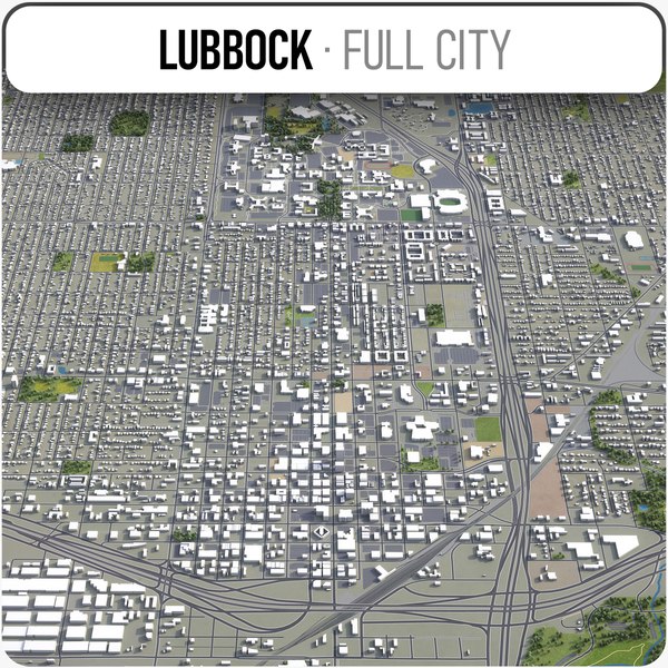 Lubbock 3D model - TurboSquid 1555401