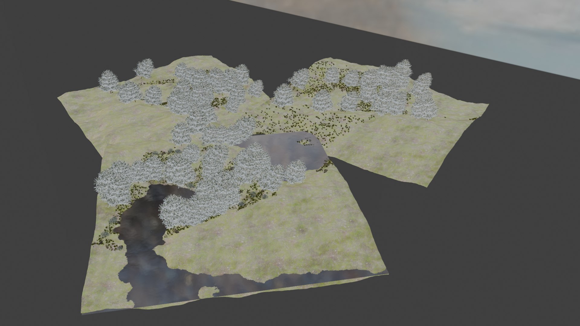 Forest Landscape 3D Model - TurboSquid 2245258