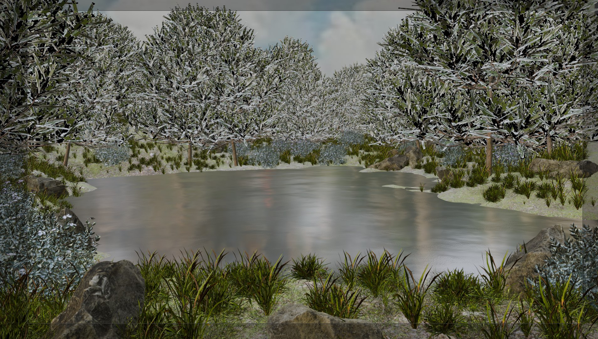 Forest Landscape 3D Model - TurboSquid 2245258