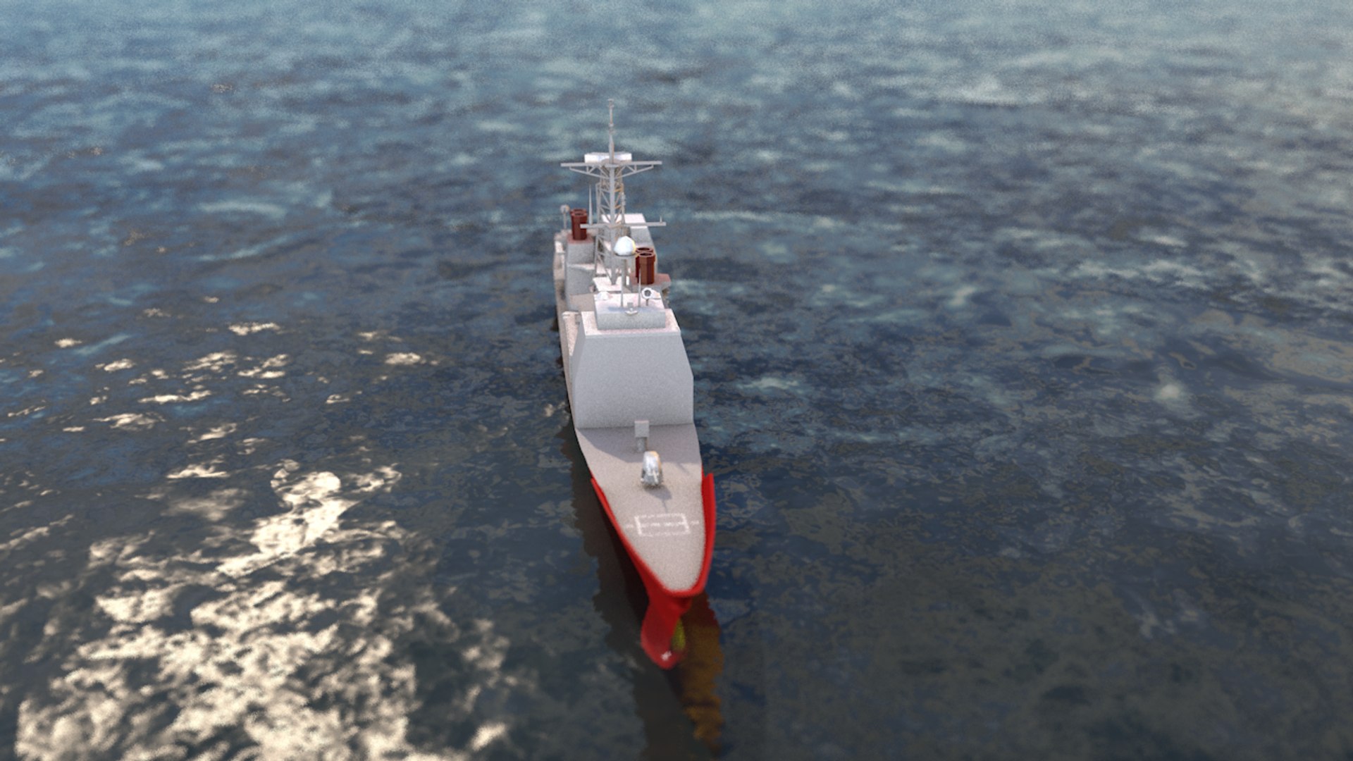 3D uss valley forge ticonderoga class - TurboSquid 1460508