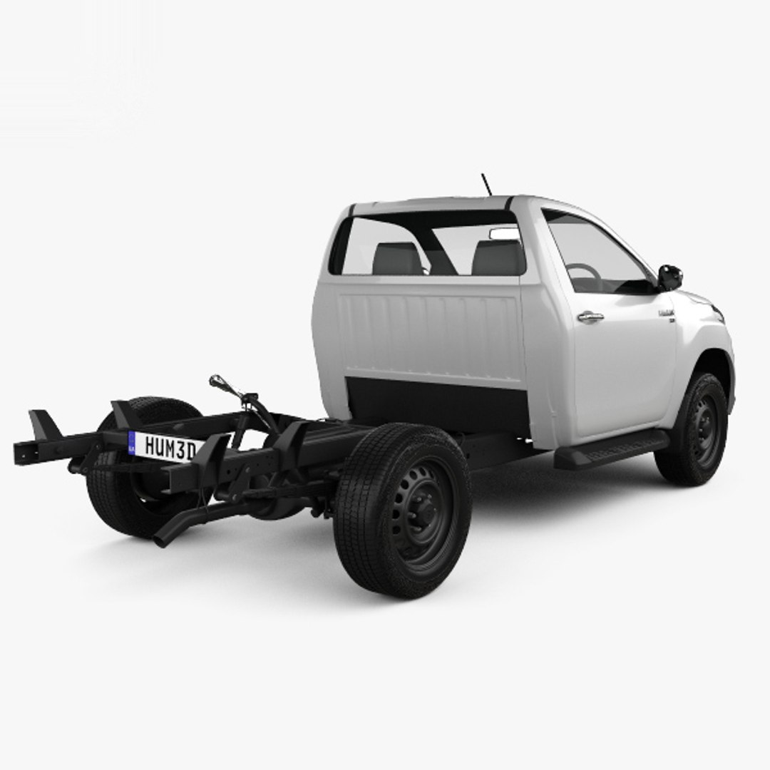 3D toyota hilux single model - TurboSquid 1442183
