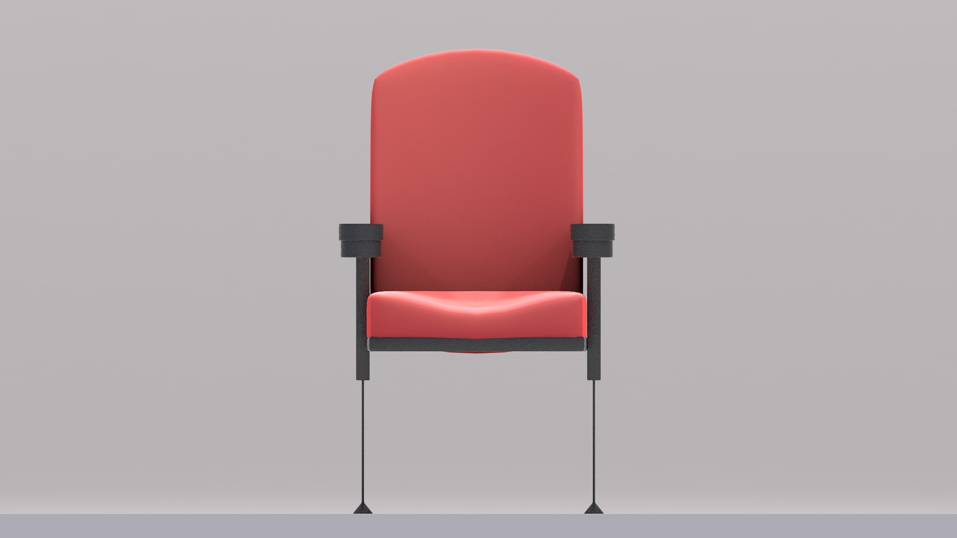 3D Theater Chair Model - TurboSquid 1843782