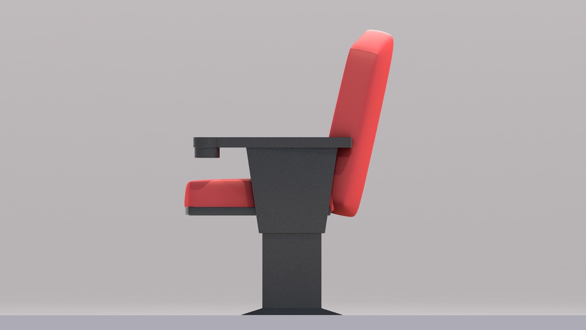 3D Theater Chair Model - TurboSquid 1843782