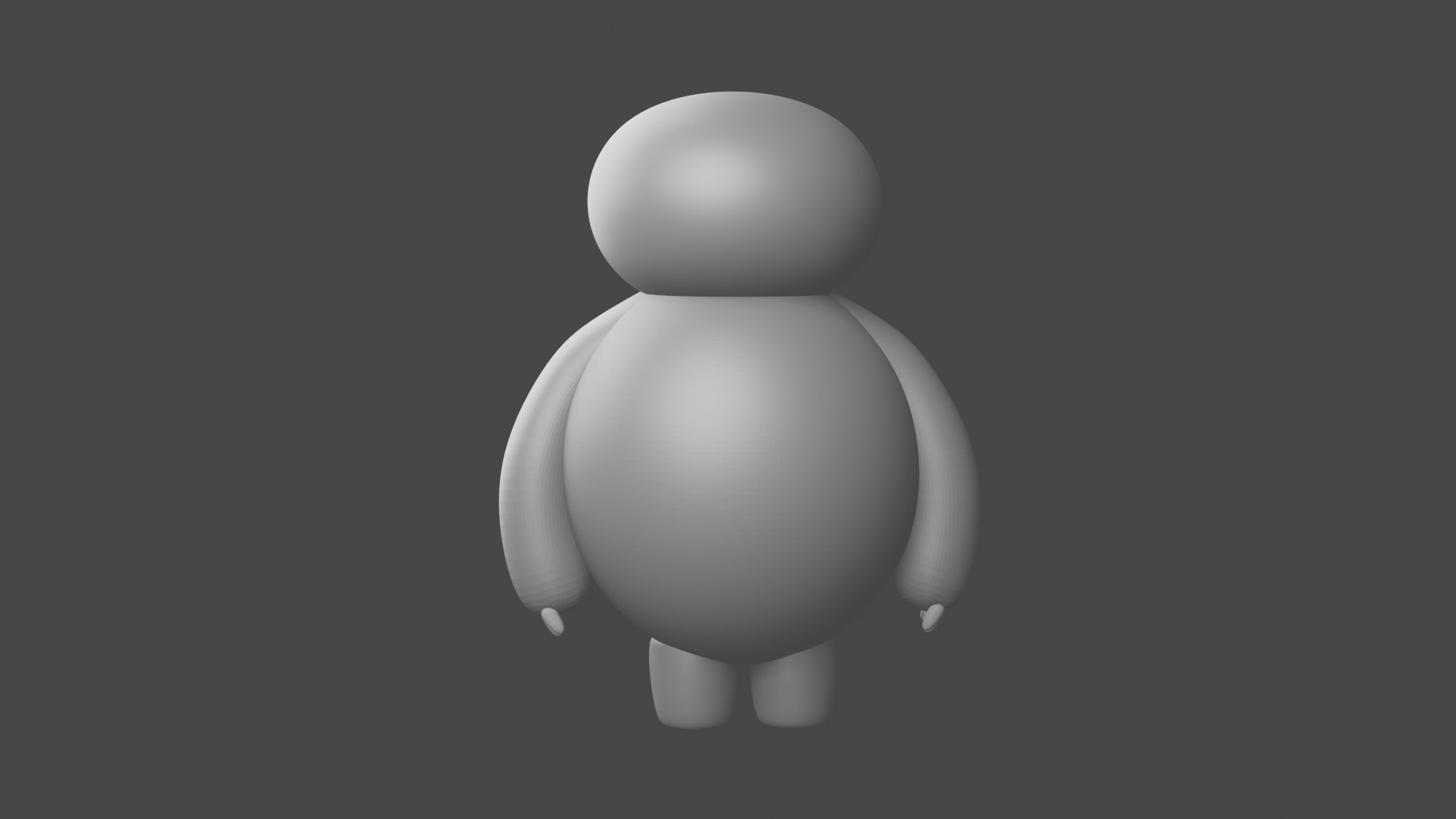 3D Baymax Model - TurboSquid 2049515