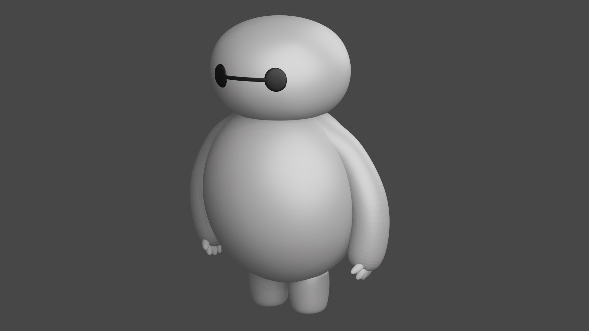 3D Baymax Model - TurboSquid 2049515
