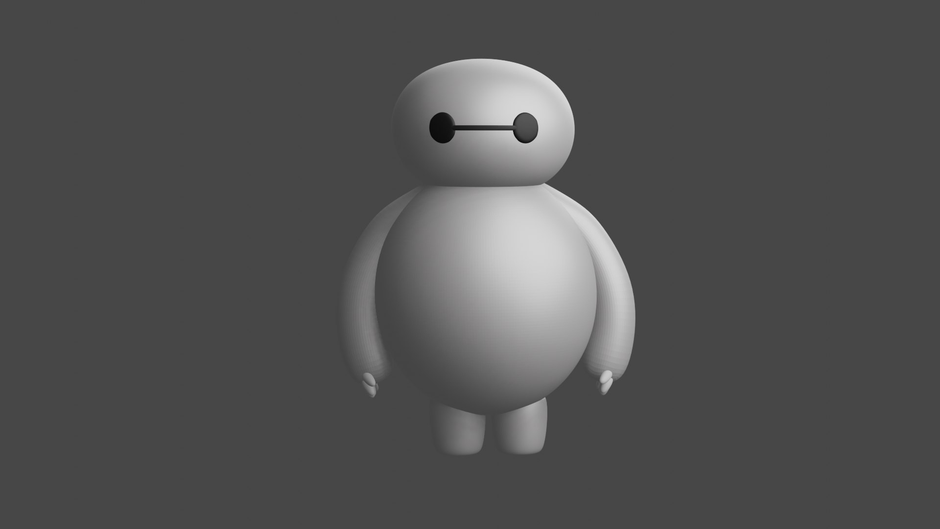 3D Baymax Model - TurboSquid 2049515
