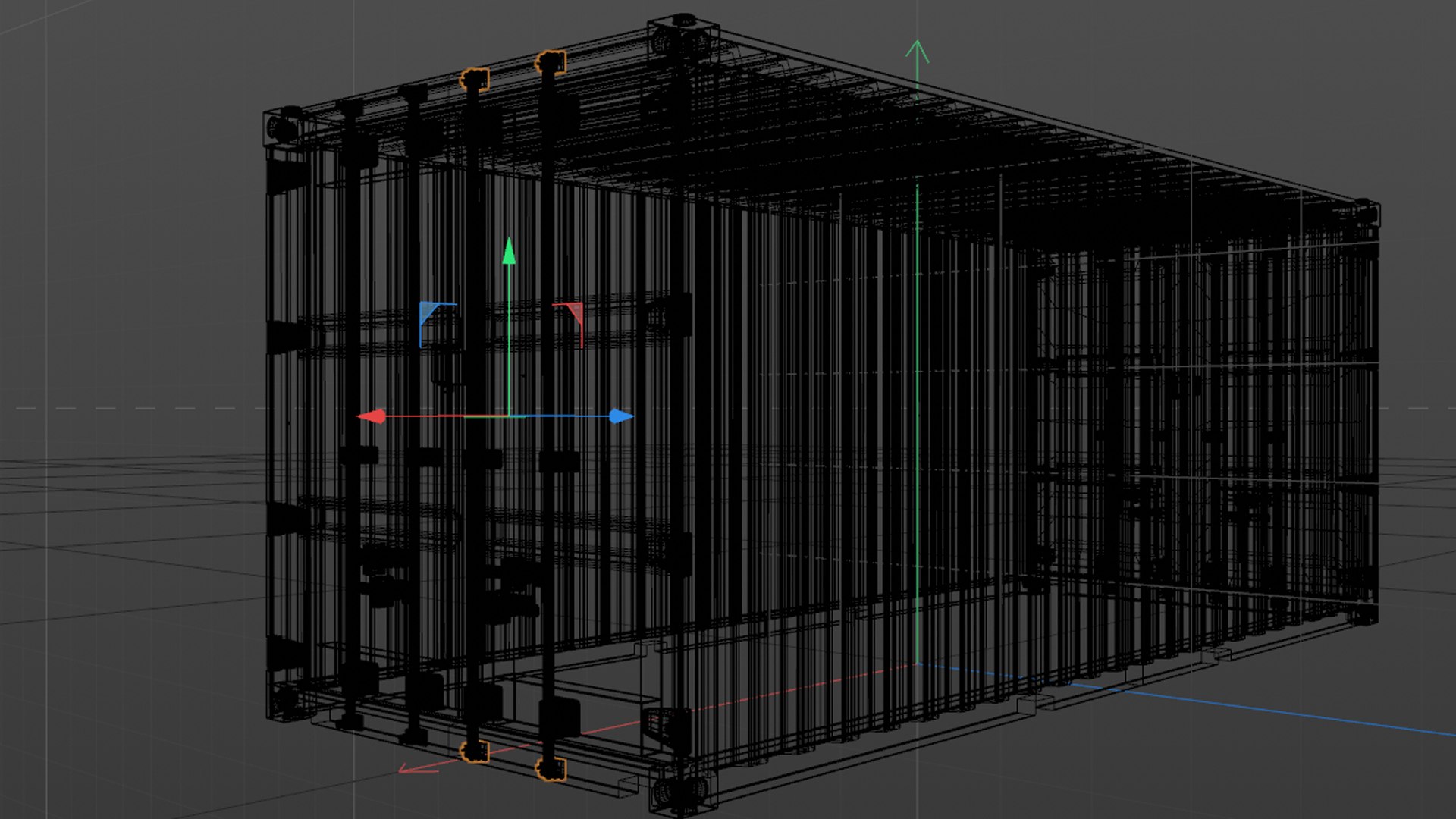 3D Container Turbosquid Model - TurboSquid 2338577