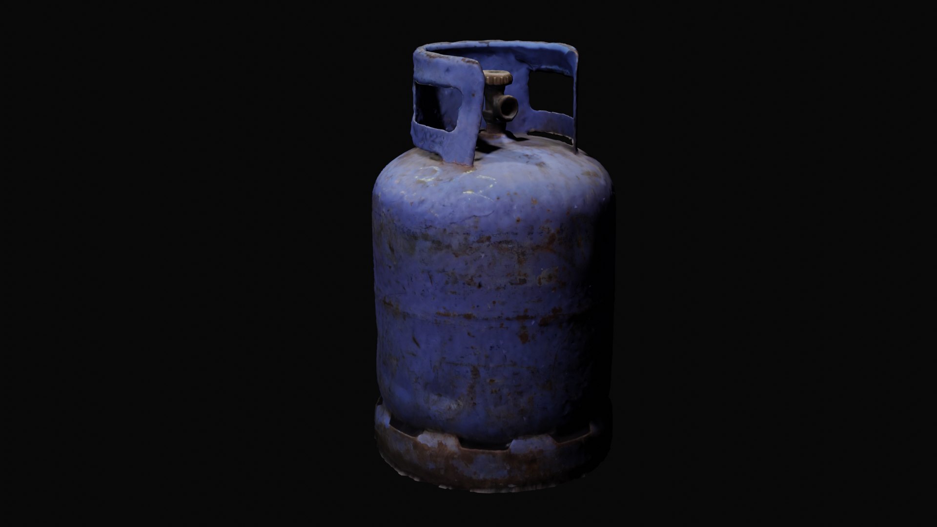 3D realistic gas propane cylinder - TurboSquid 1590549