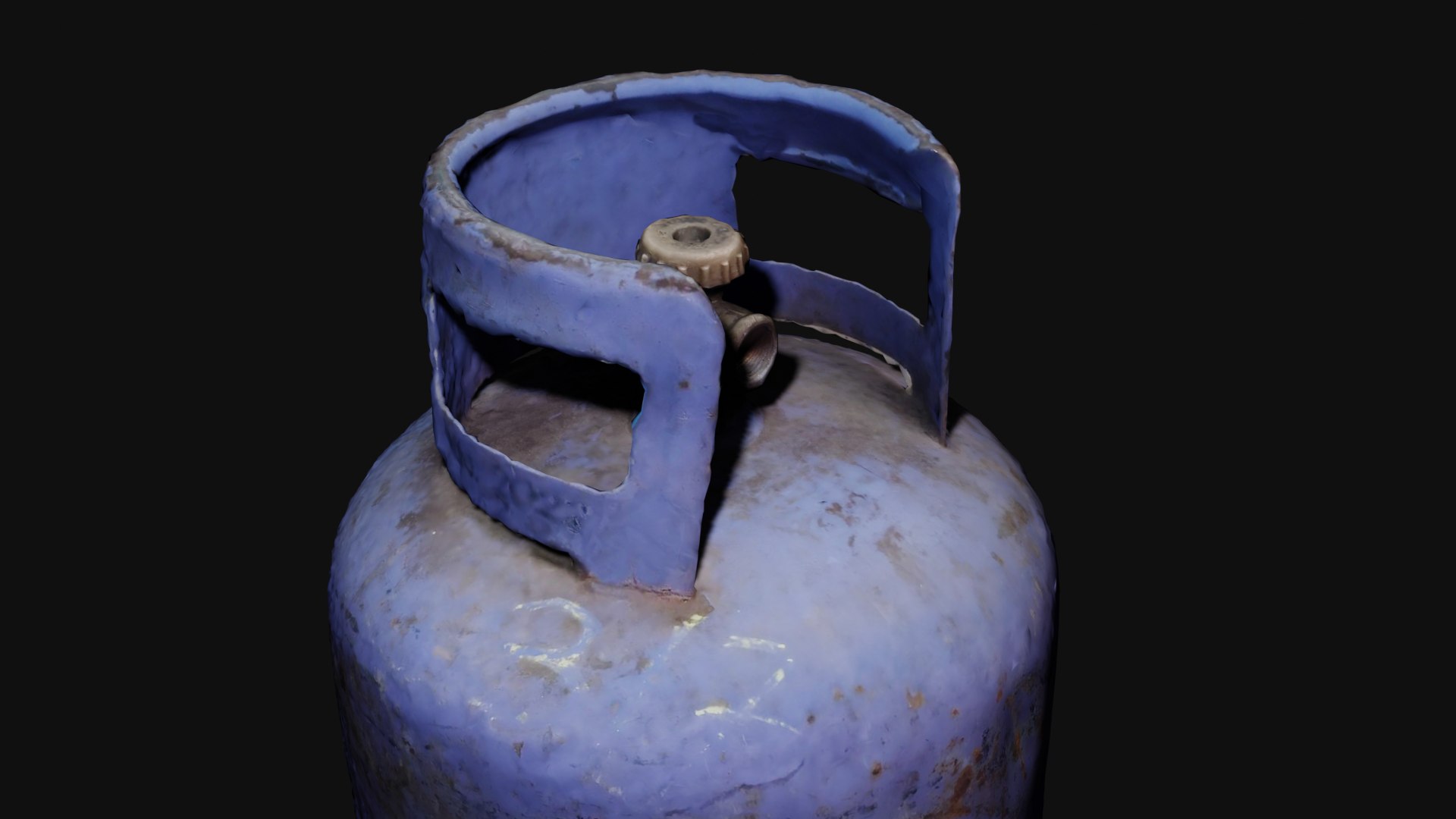 3D realistic gas propane cylinder - TurboSquid 1590549