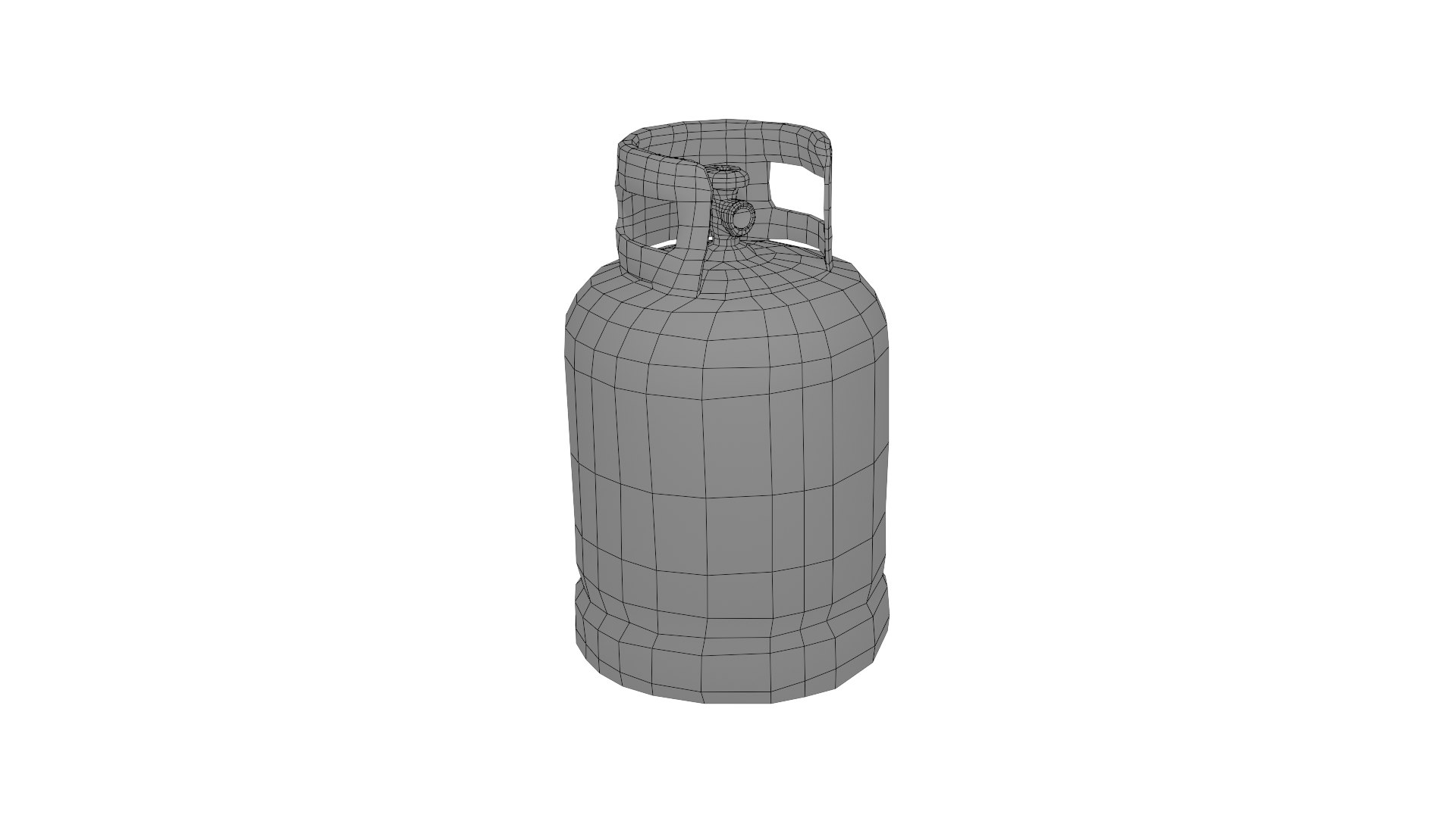 3D realistic gas propane cylinder - TurboSquid 1590549