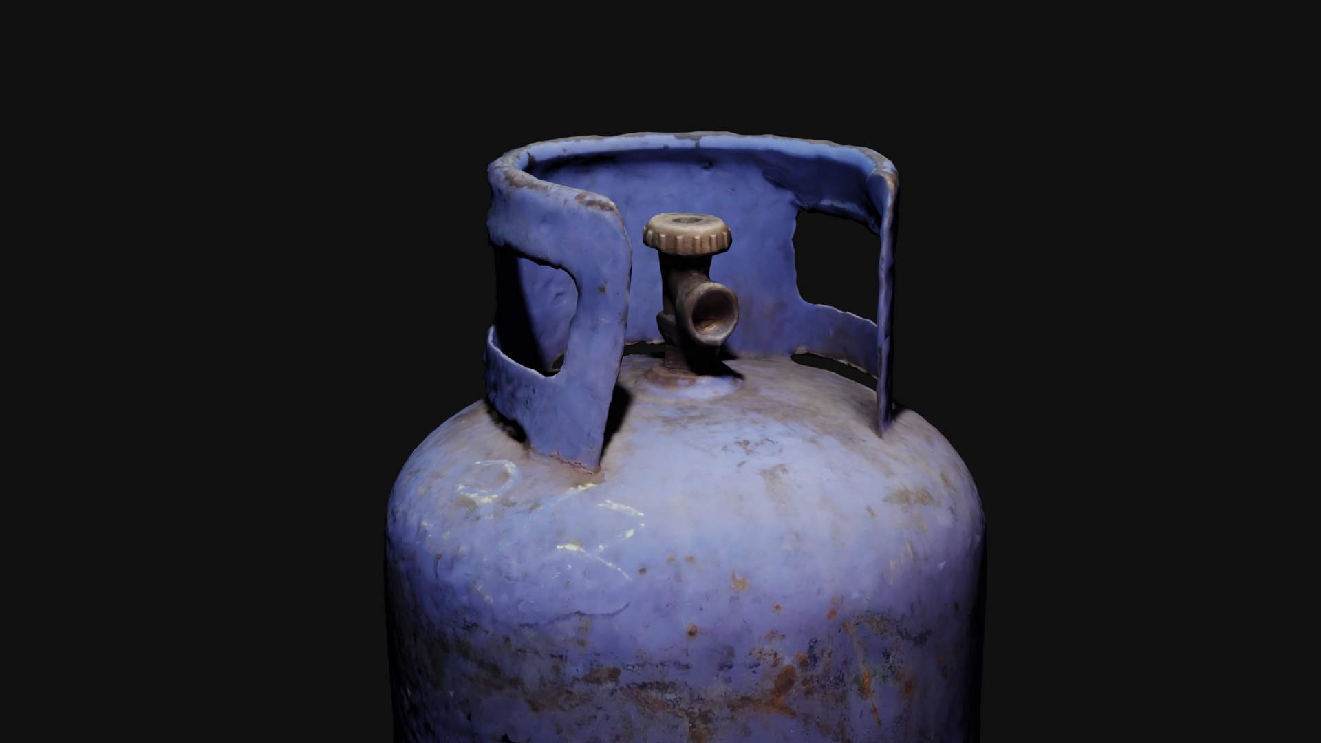 3D realistic gas propane cylinder - TurboSquid 1590549