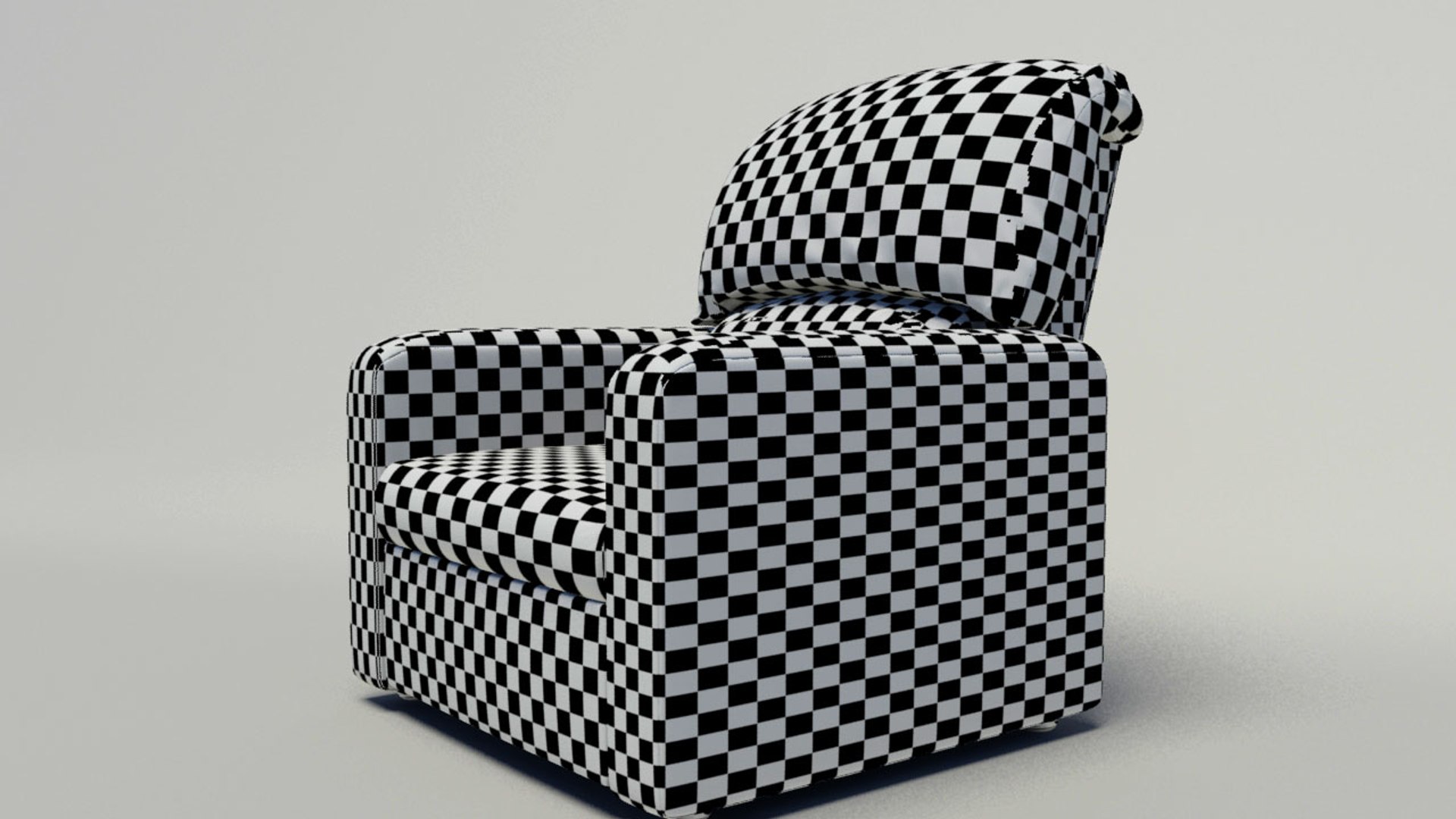 Reclining Chair 3d Model