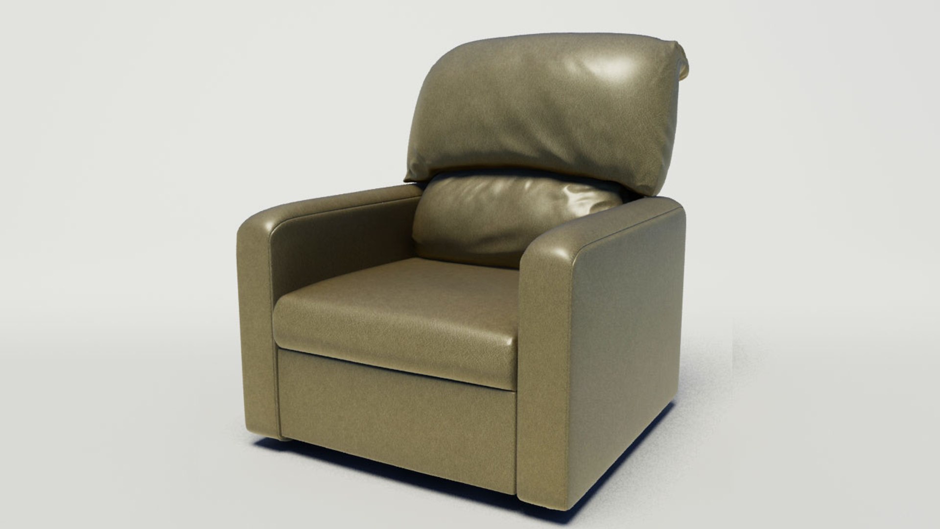 Reclining Chair 3d Model