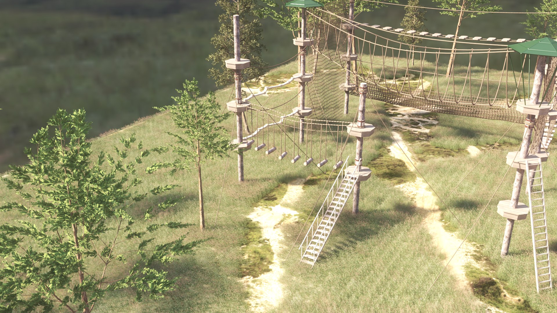 Adventure Park 3D - TurboSquid 1326691