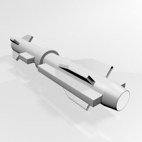Missile 02 3D model - TurboSquid 1824807
