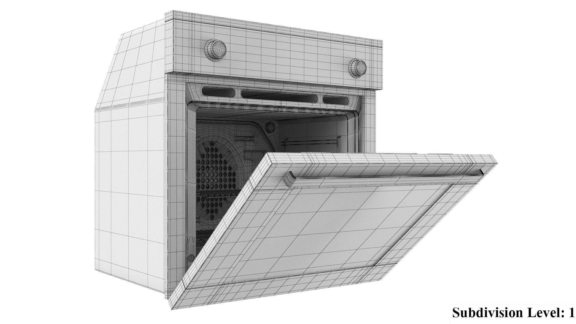 Fast food counter 3D model - TurboSquid 1494235