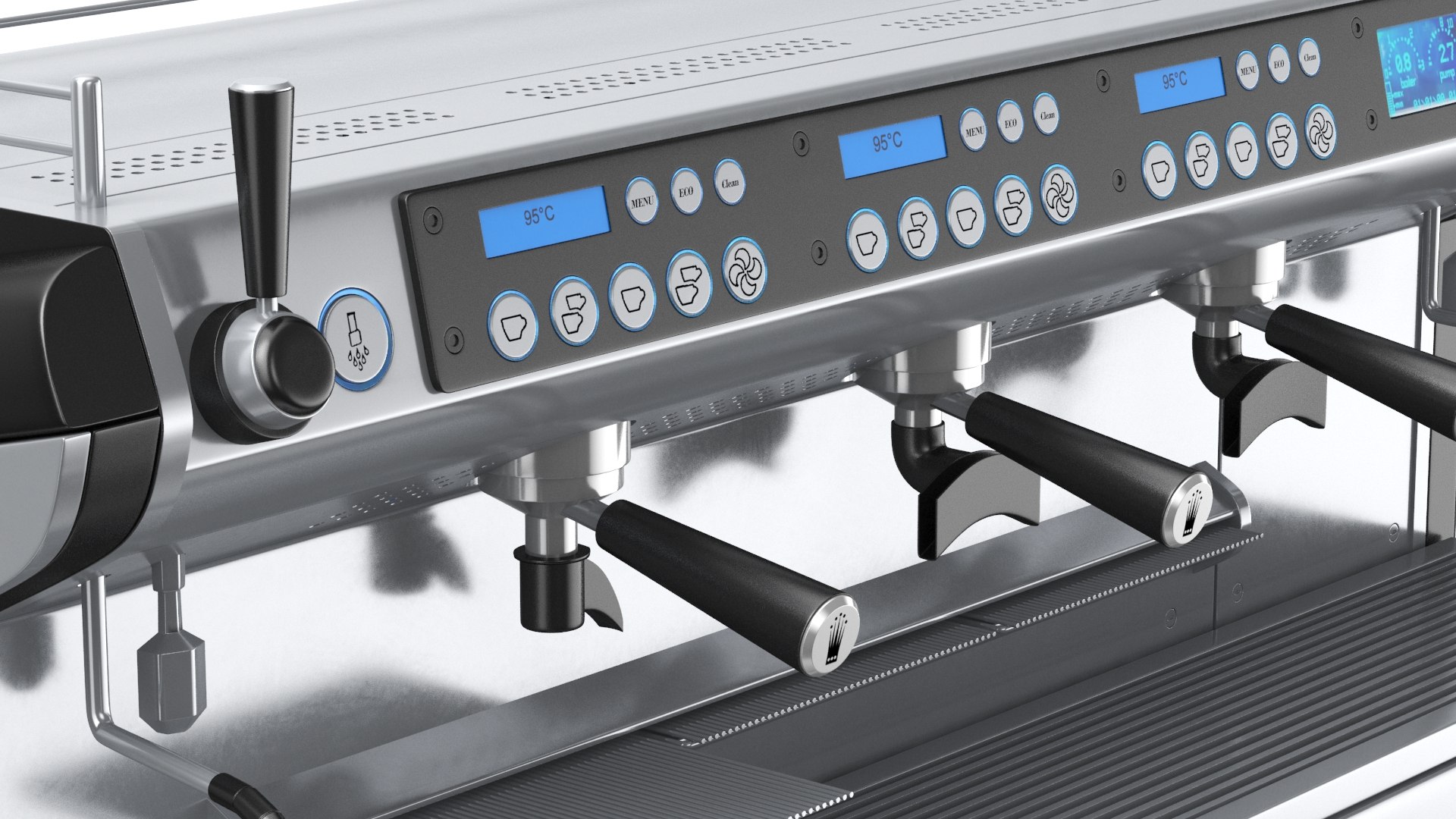 Fast food counter 3D model - TurboSquid 1494235