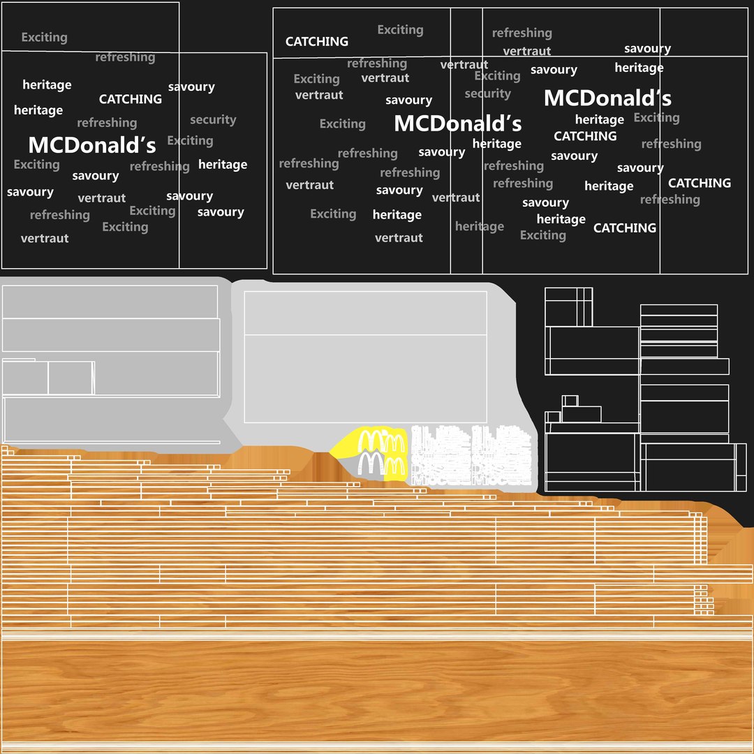 Fast food counter 3D model - TurboSquid 1494235
