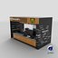 Fast Food Counter 3D Model - TurboSquid 1494235