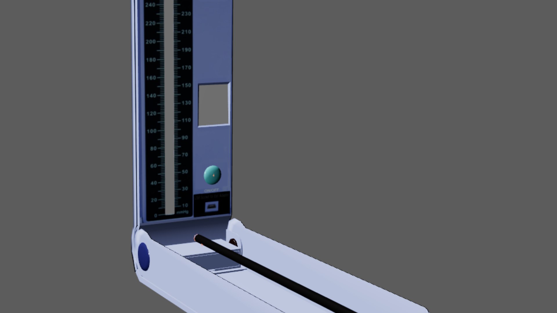 BP Sphygmomanometer Machine 3D Model - TurboSquid 2324717