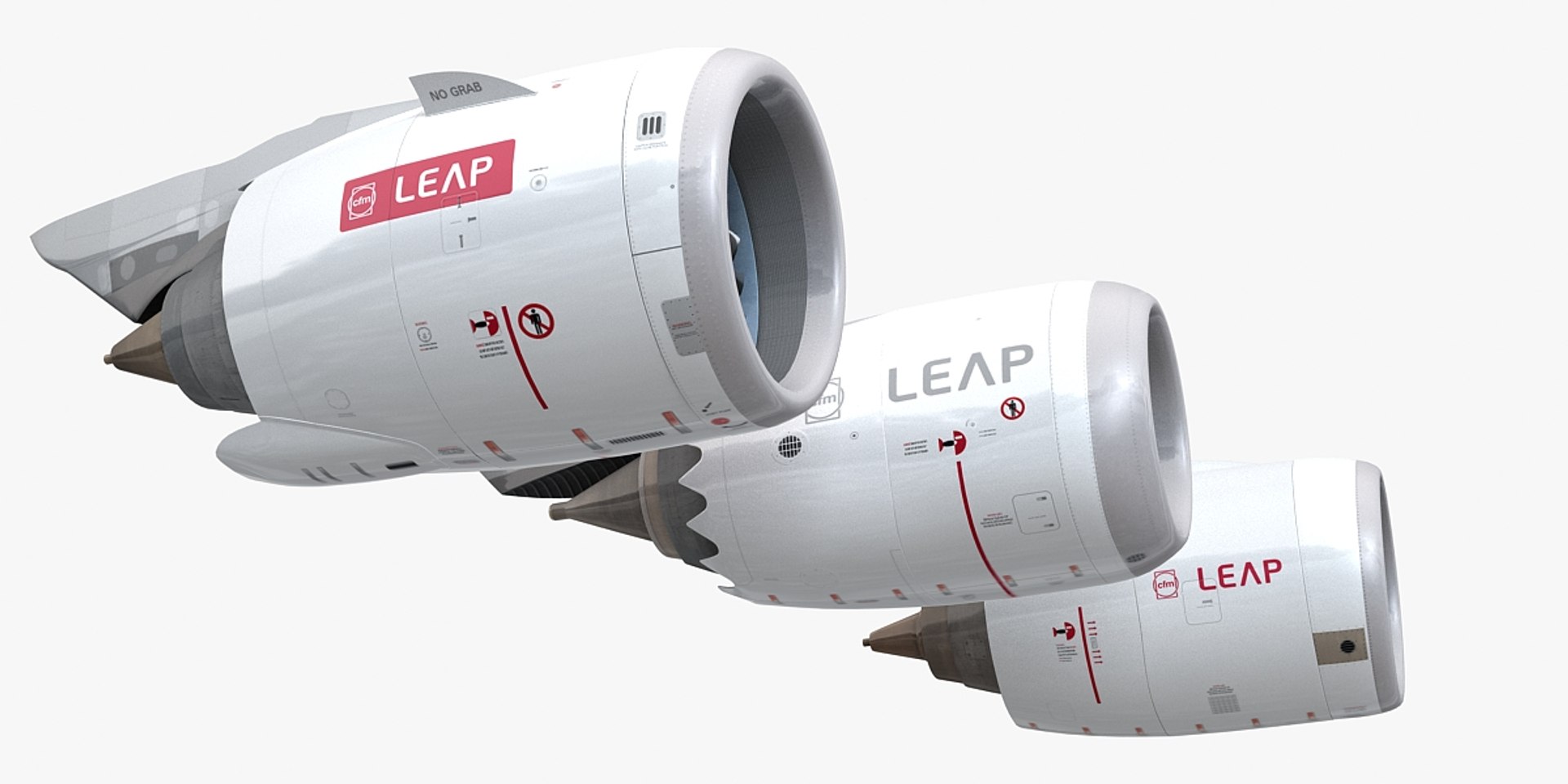 3D cfm leap engines lite - TurboSquid 1226159