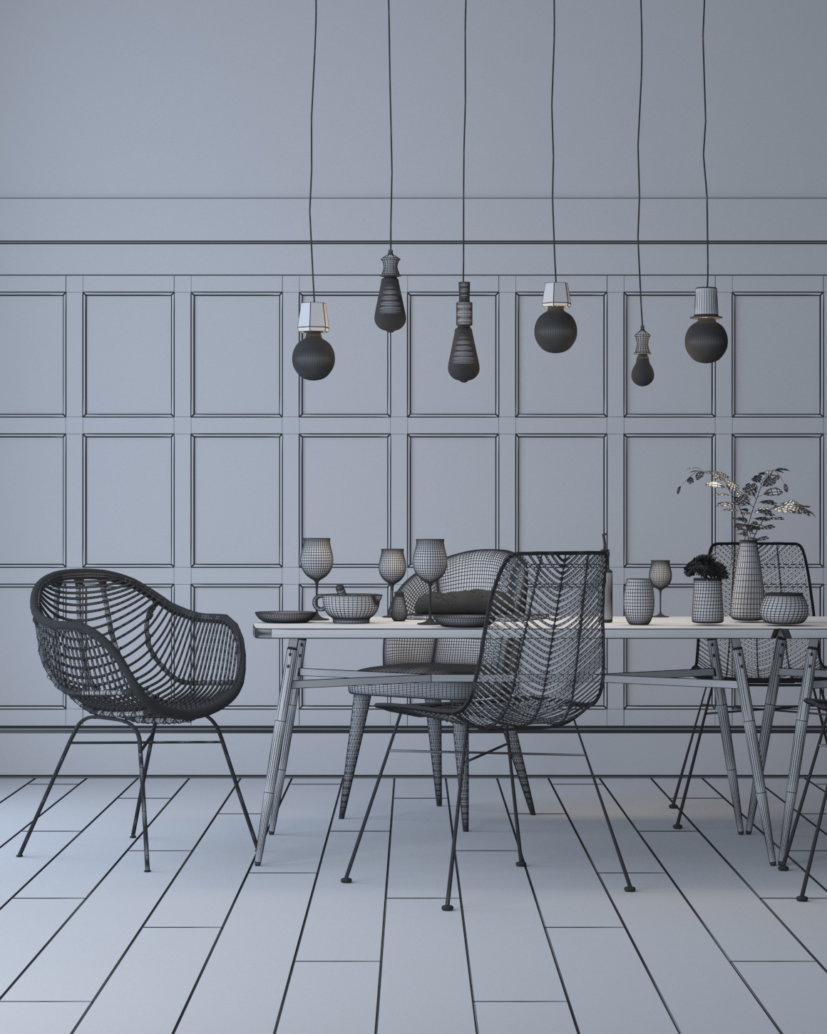 Interior scene 3D - TurboSquid 1421716