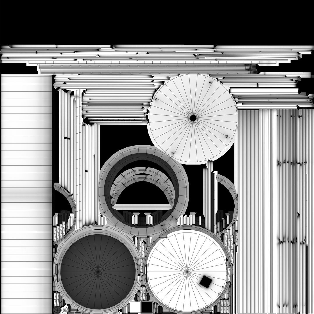 Water Tower 3D Model - TurboSquid 2506226