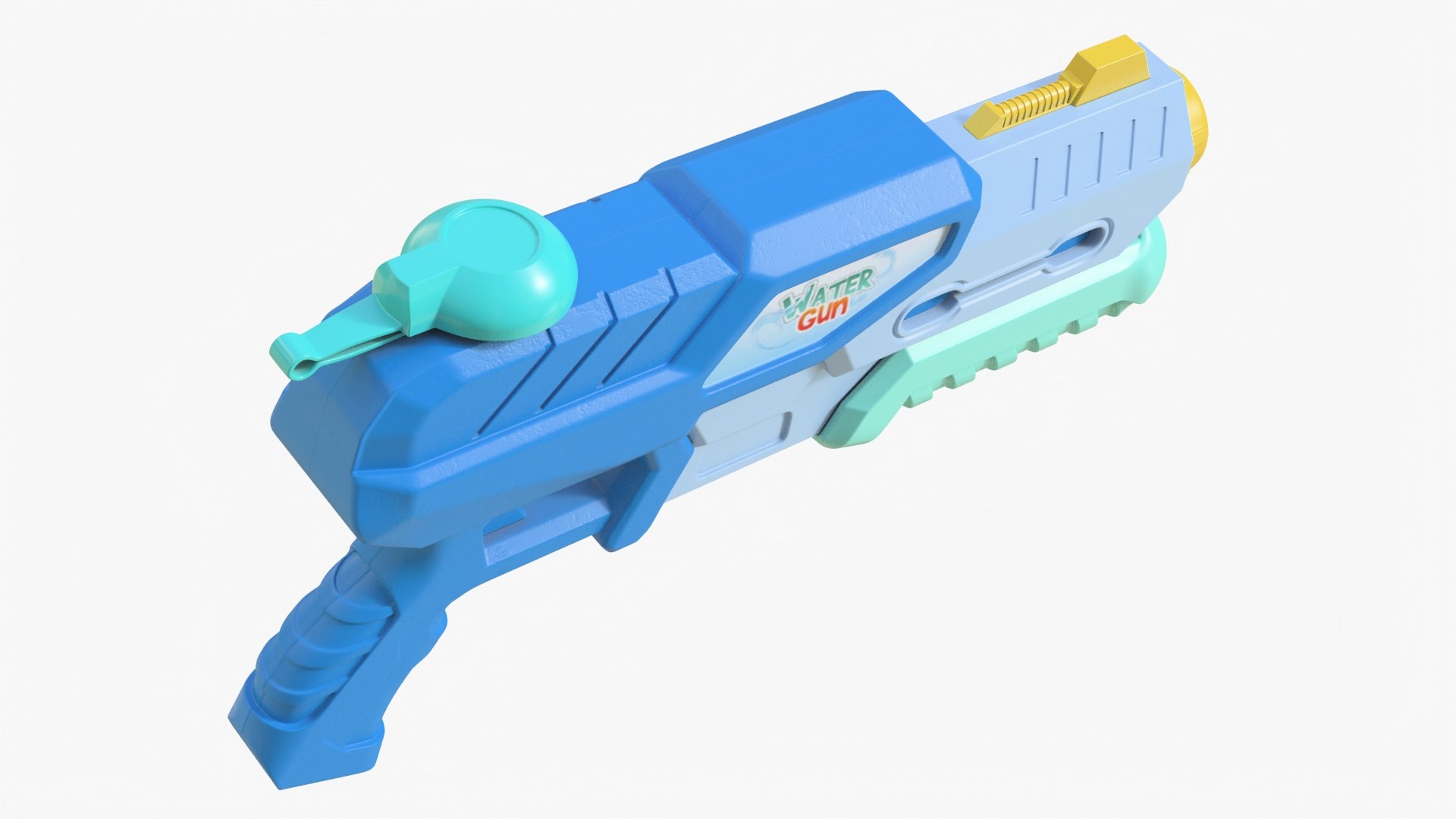 WaterGun 01 Model - TurboSquid 2223228