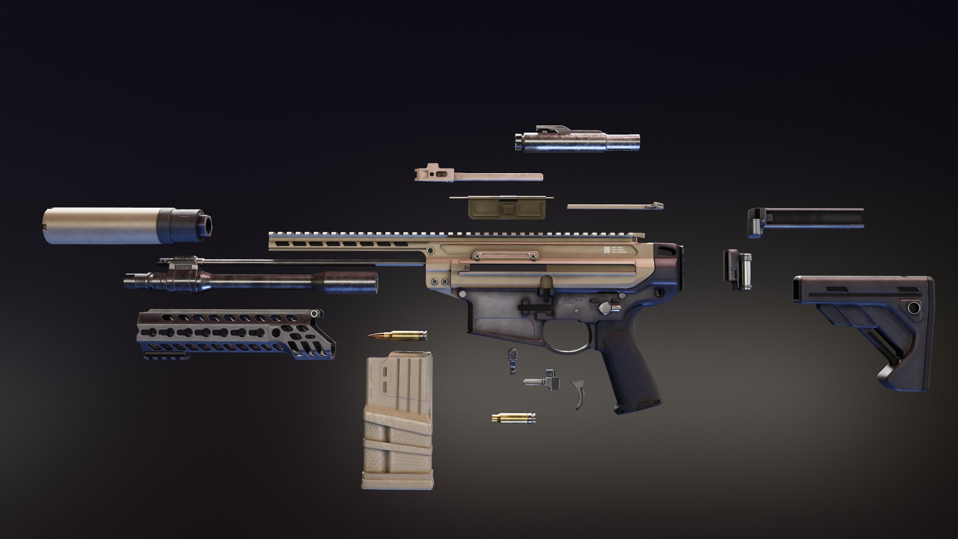 3D Sig MCX Raptor - TurboSquid 1972349
