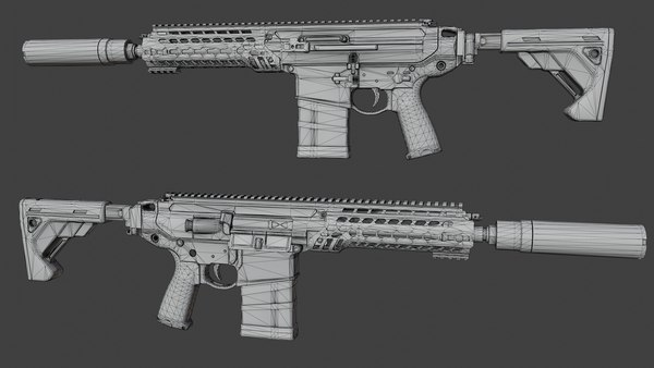 modelo 3d Sig MCX Raptor - TurboSquid 1972349
