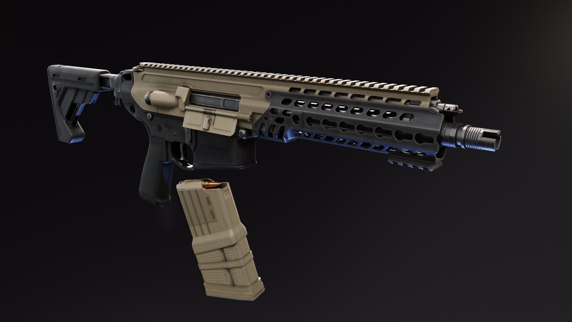 3D Sig MCX Raptor - TurboSquid 1972349