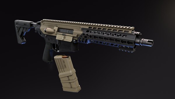 modelo 3d Sig MCX Raptor - TurboSquid 1972349