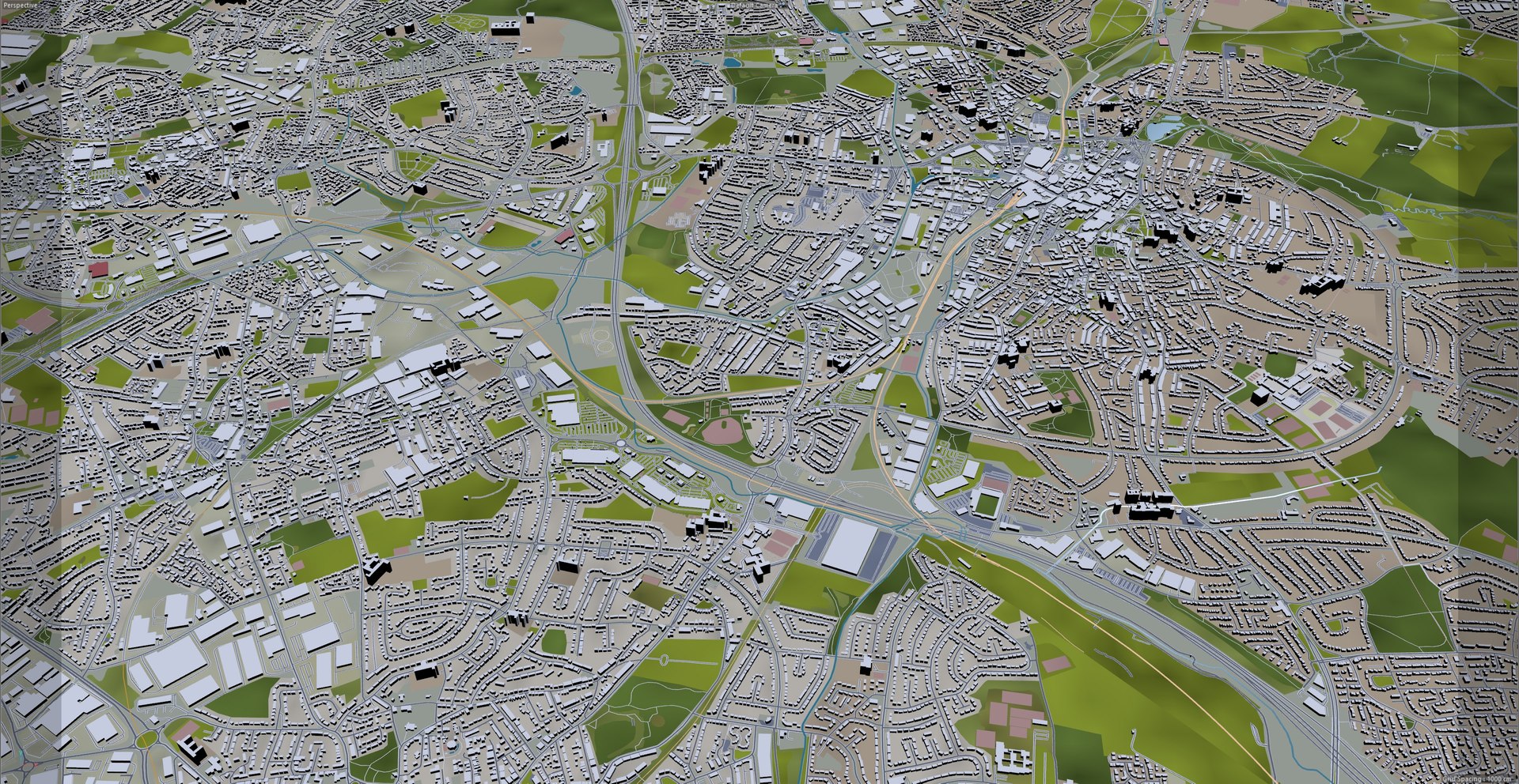 City area building model - TurboSquid 1617843