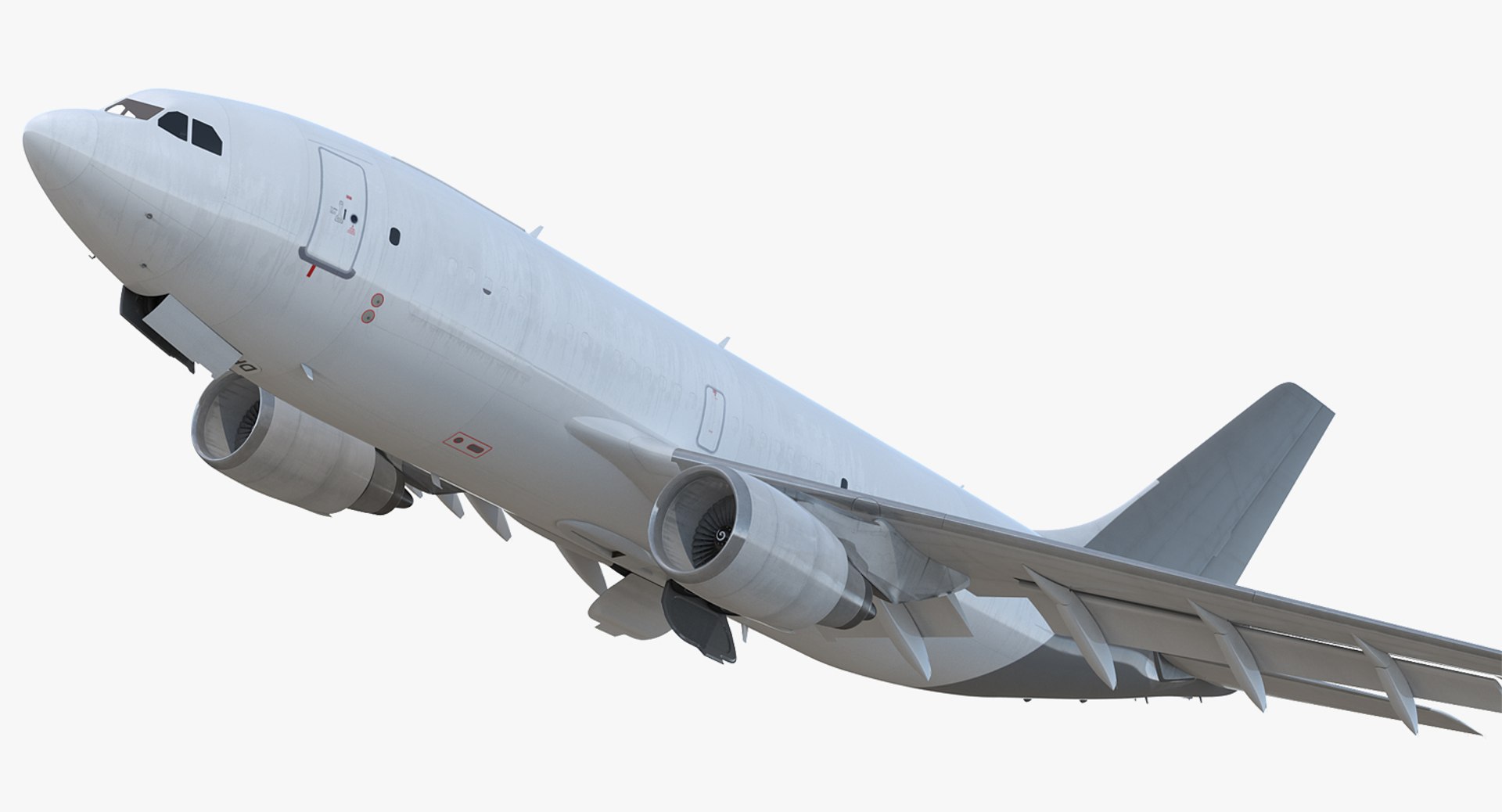 3D cargo aircraft airbus a310-300f model - TurboSquid 1231296