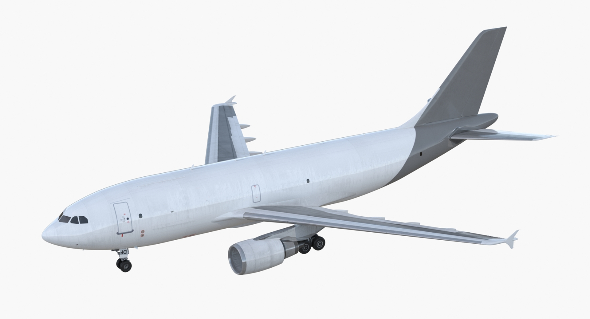 3D cargo aircraft airbus a310-300f model - TurboSquid 1231296