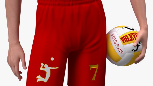Chinese Volleyball Player 3D model - TurboSquid 1865746