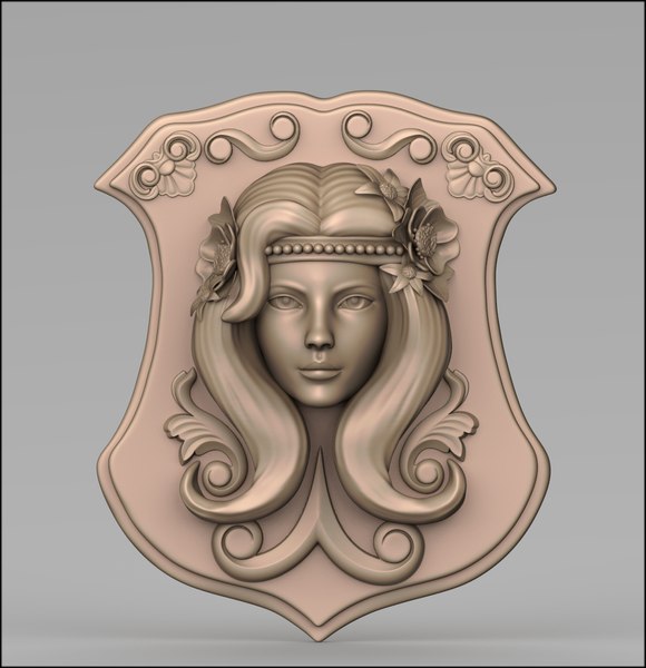 3D bas relief girl - TurboSquid 1291703