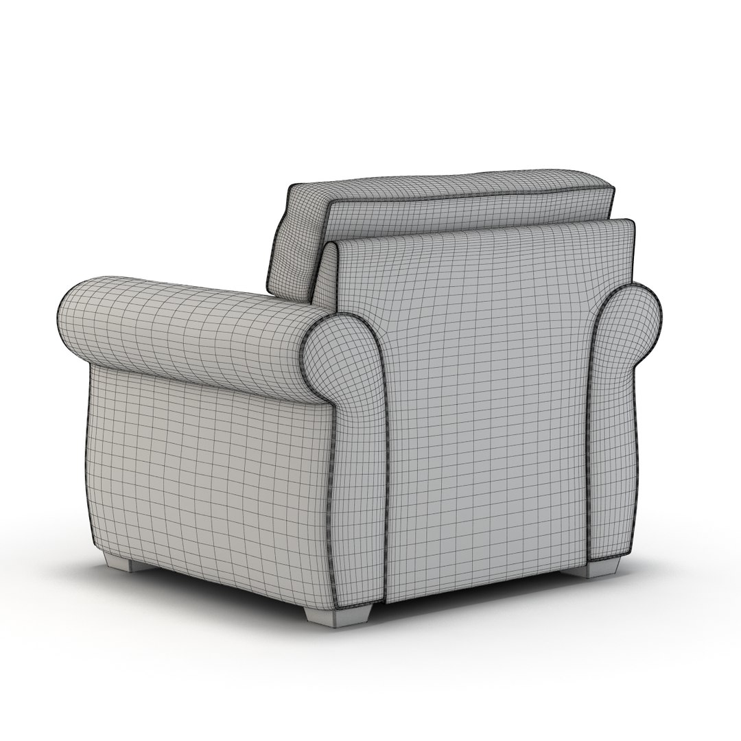 3d Model Pottery Barn - Pearce
