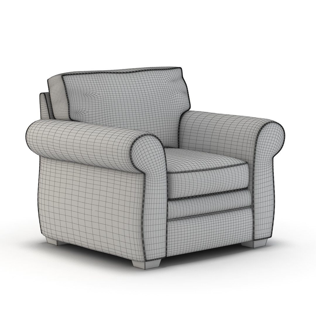 3d Model Pottery Barn - Pearce