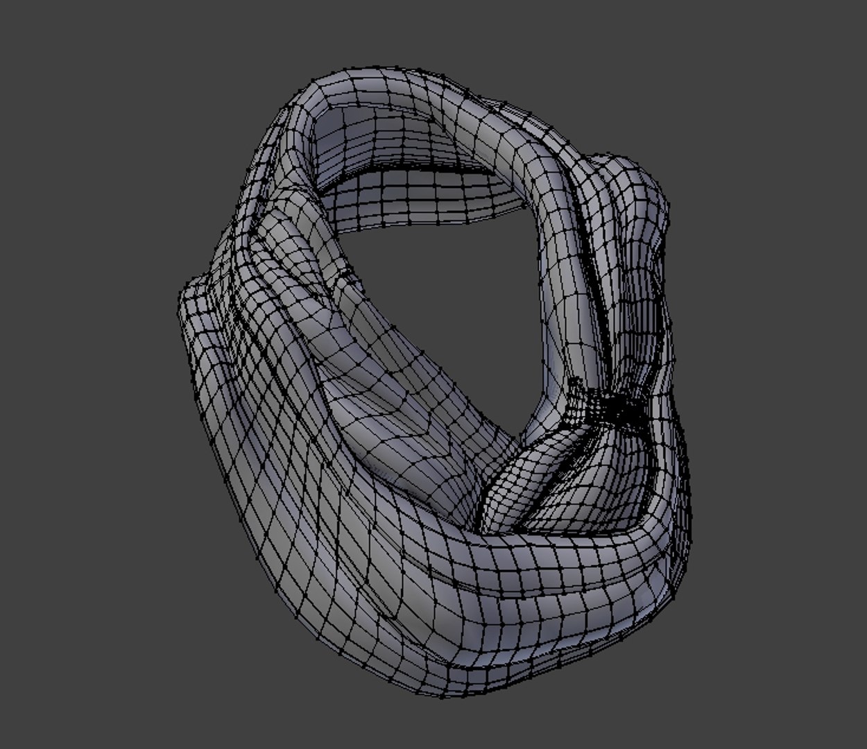 scarf 3d model