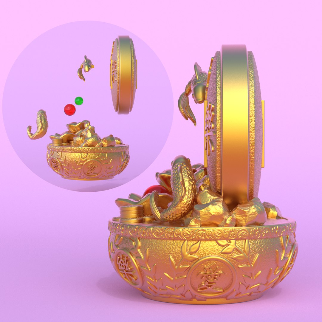 Feng Shui - Paz - Amor - Felicidad 3D Model - TurboSquid 2355121