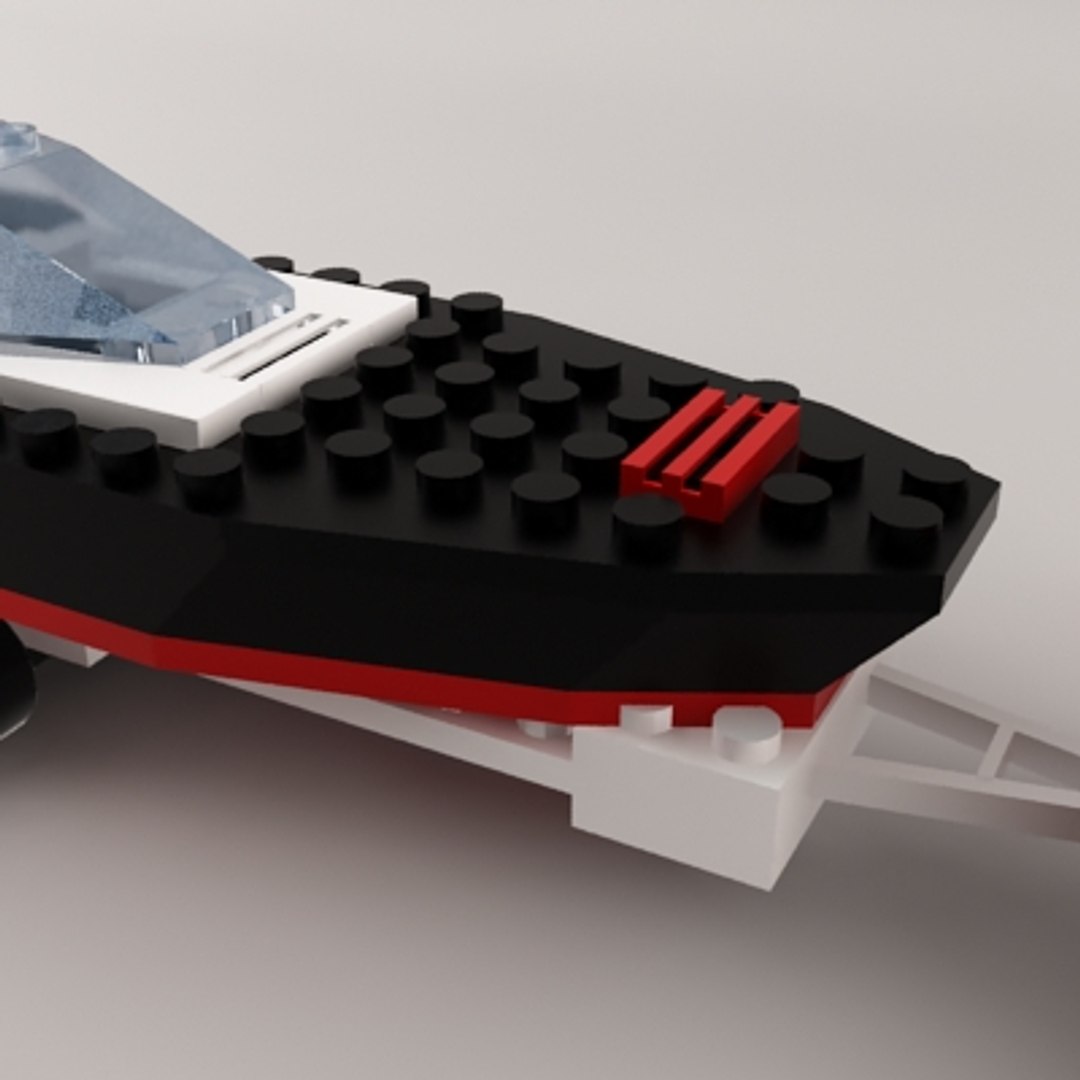 3d Lego Car Boat