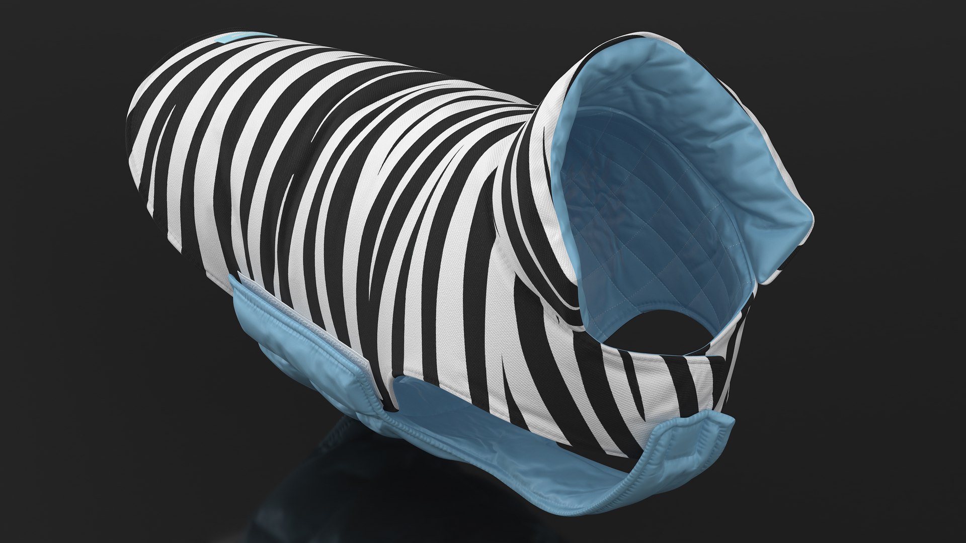 3D Dog Coat Zebra - TurboSquid 2031803