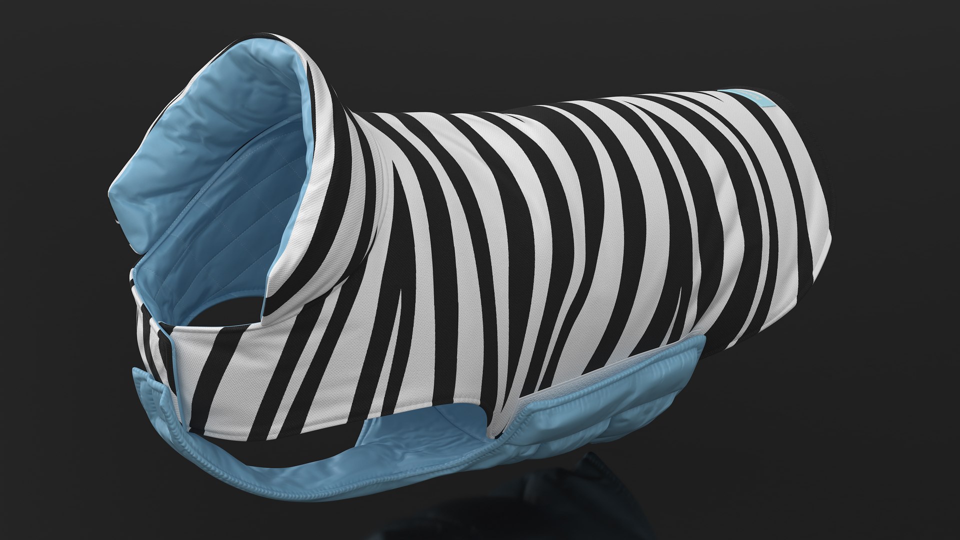 3D Dog Coat Zebra - TurboSquid 2031803