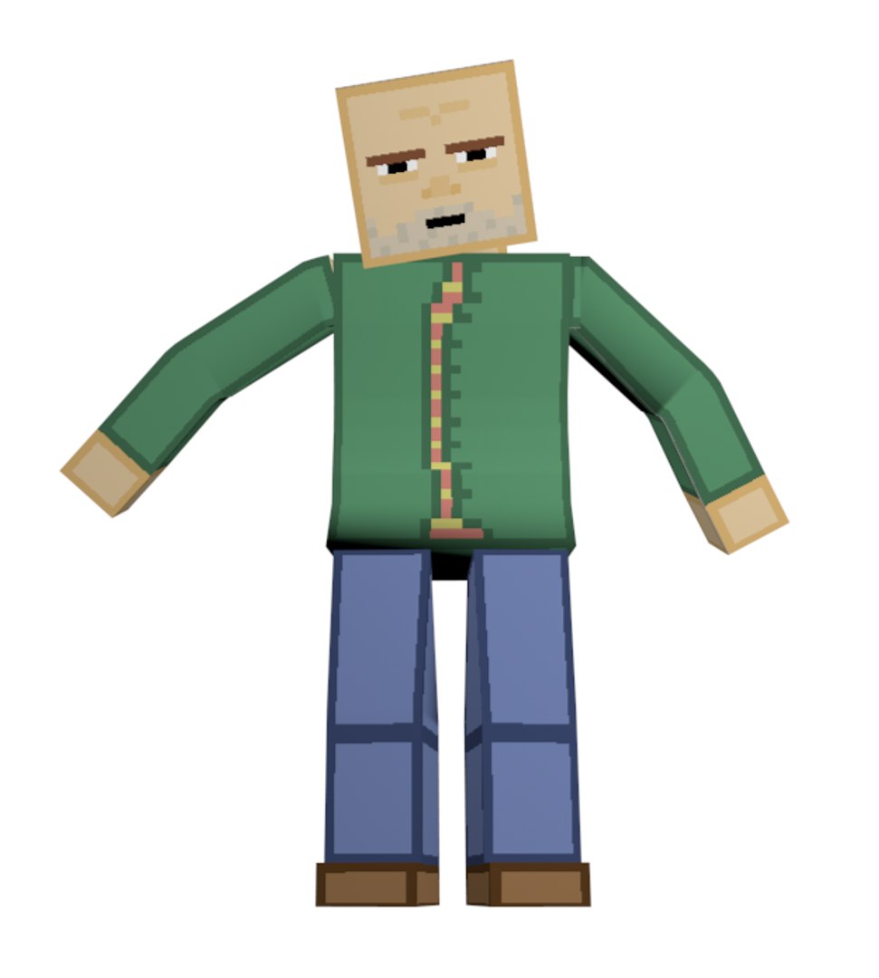 3D Model Character Rig - TurboSquid 1445256